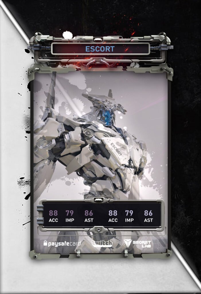 Esport Card UI Design - AW | Game UI Designer and Art Director